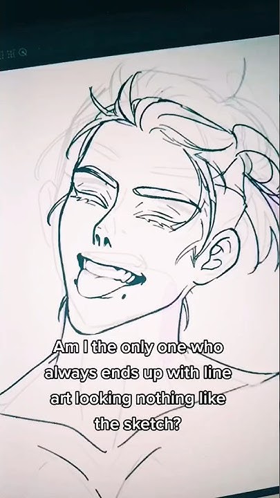 Sketch Vs Line Art Digitalart Shorts Youtube