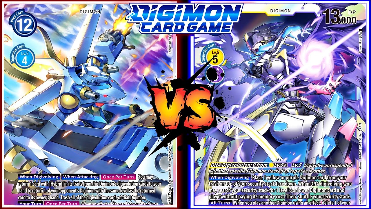 MagnaGarurumon vs Mastemon Control | Digimon TCG BT9 Tournament - YouTube