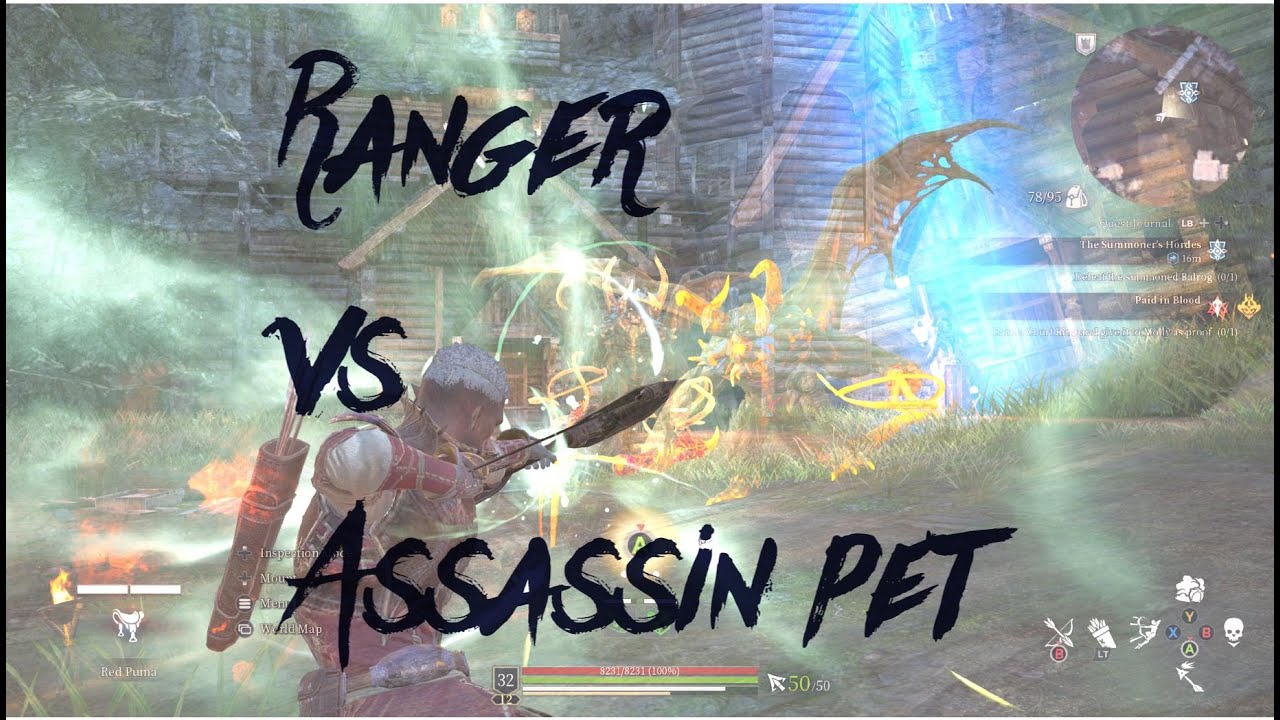 Bless Unleashed - Ranger Vs Assassin pet - new Campaign Boss fight ...