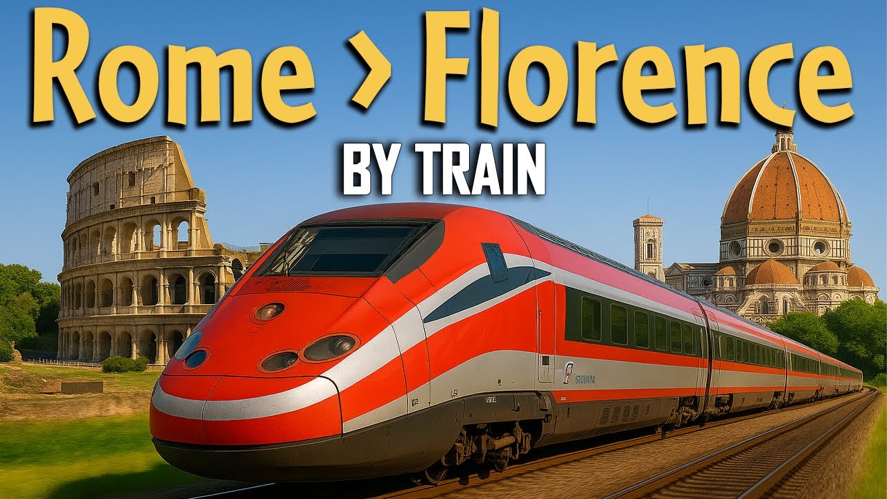 Train Journey from Rome to Florence | Italy’s Fastest High-Speed Train ...