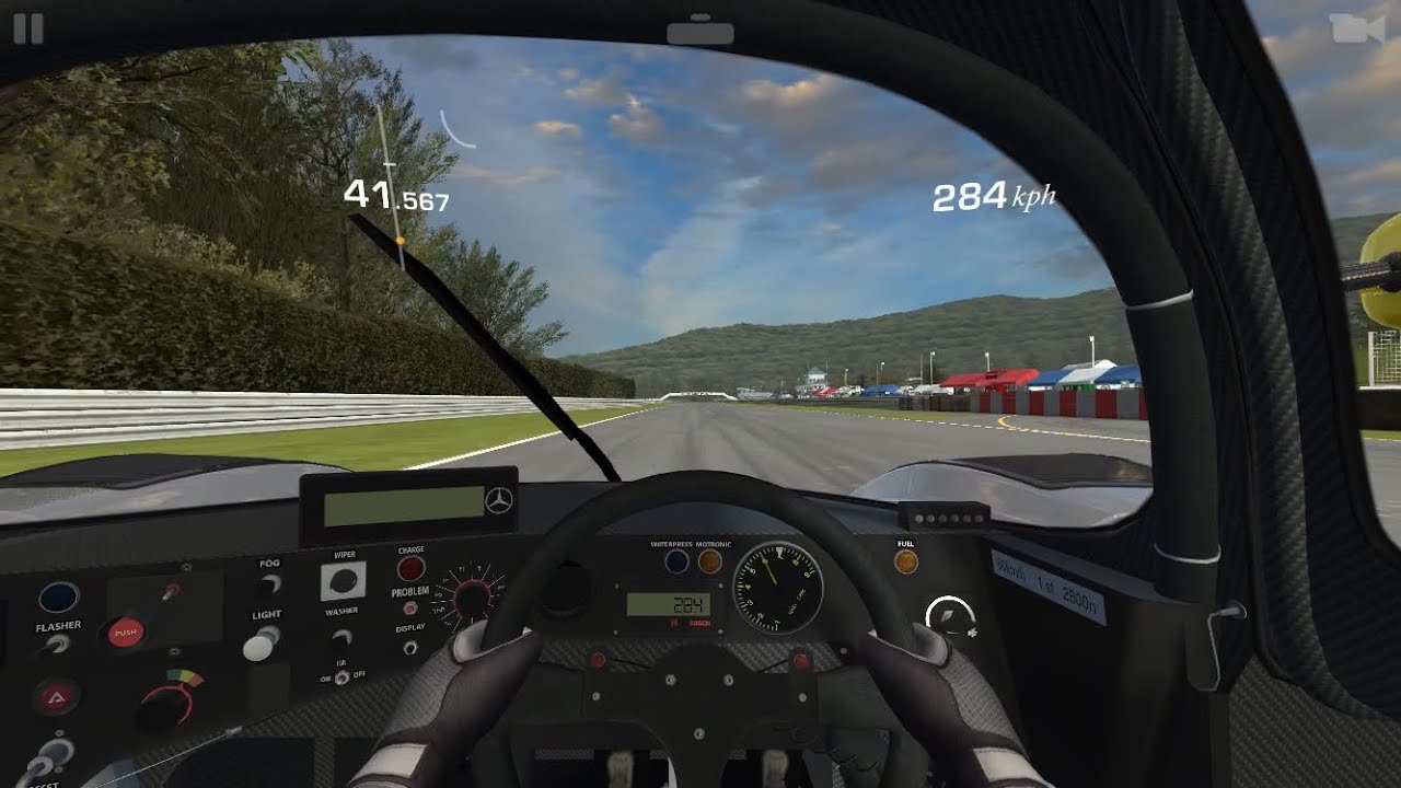 Real Racing 3 Mercedes-Benz C11 Weekly Time Trial - YouTube