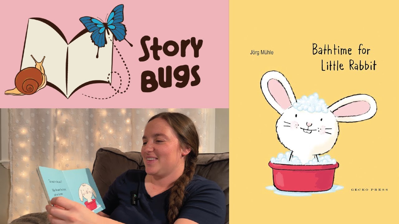 Read Along with "Bathtime for Little Rabbit" by Jörg Mühle - YouTube