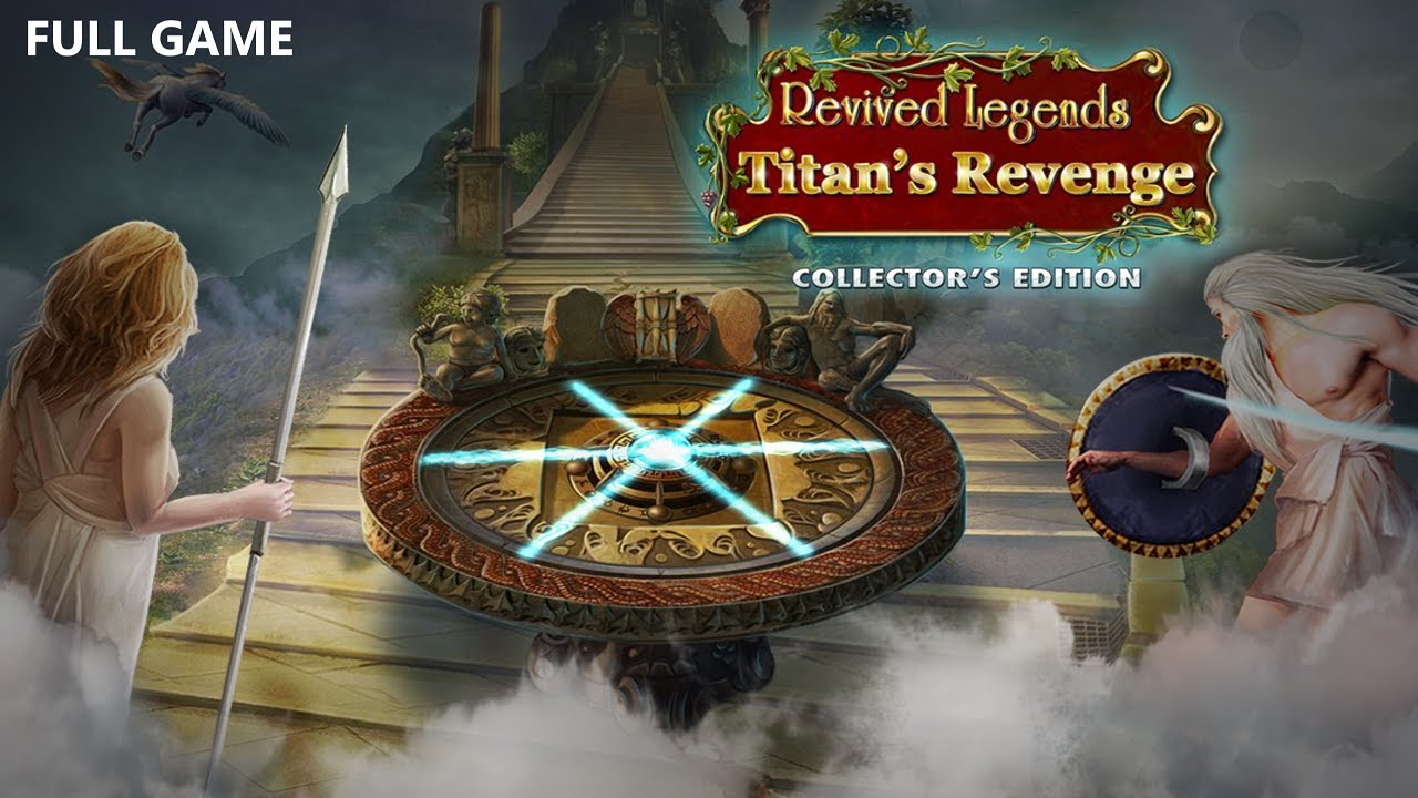 REVIVED LEGENDS TITAN'S REVENGE COLLECTOR'S EDITION FULL GAME Complete ...