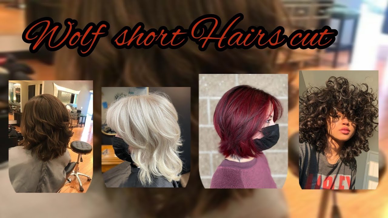 wolf short Hairs cut ♥️ wolf cutting ️ wolf hairstyles ♥️ Attractive ...