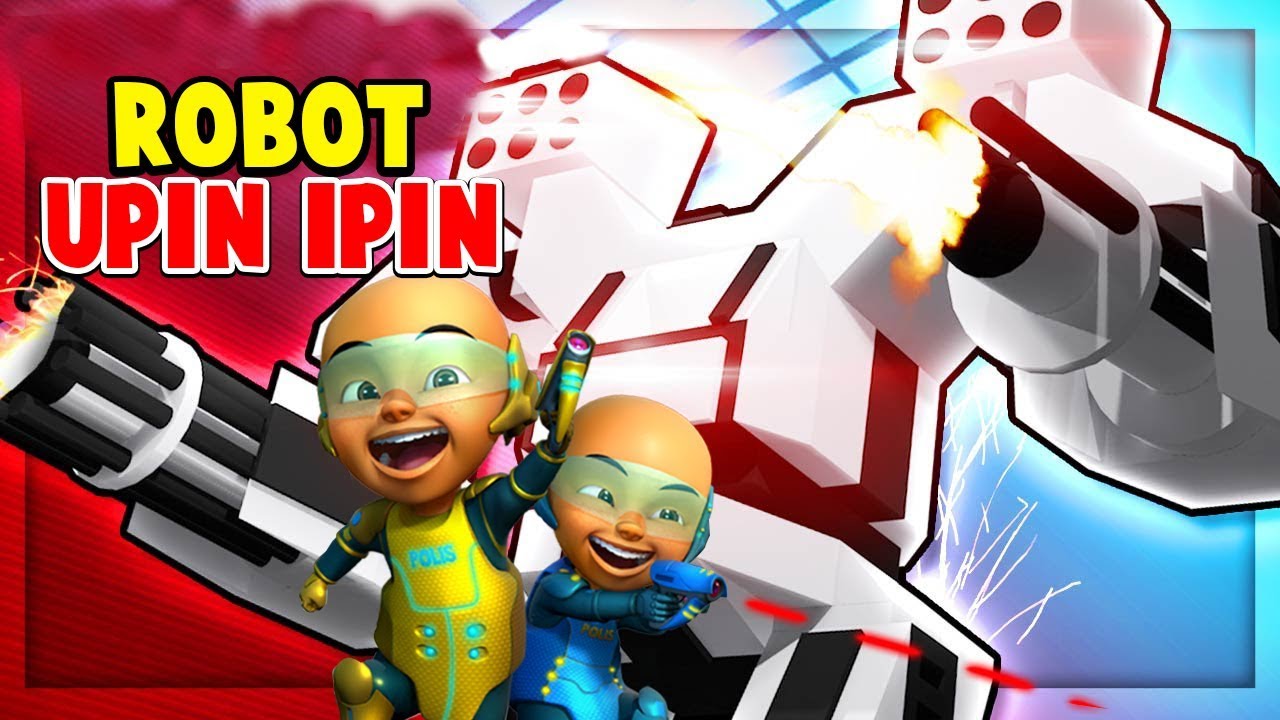 Upin ipin robot masa depan menyelamatkan bumi!! - YouTube
