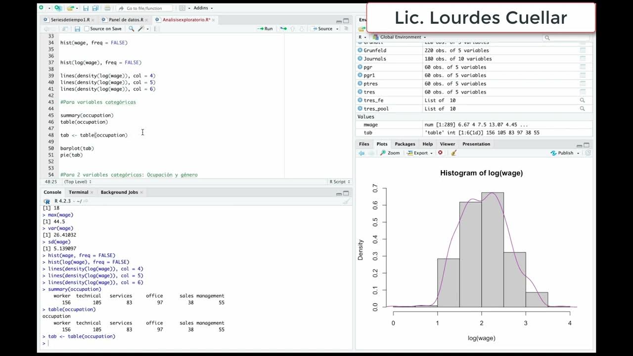Análisis Exploratorio de Datos en R - YouTube