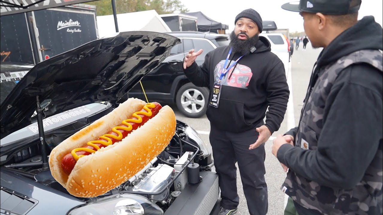 Glizzys at the drag strip?! What's Fast Guy Racing eating? - YouTube