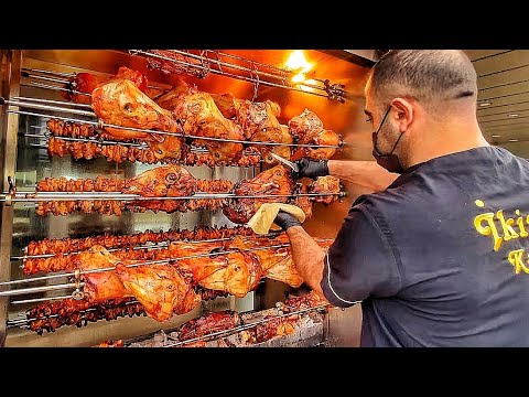 BU DOLAP TÜRKİYE’DE TEK BİZDE VAR | KÖMÜRDE KIZARMIŞ KELLE | İzmir Sokak Lezzetleri