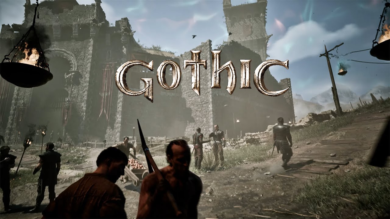 Gothic 1 Remake - Welcome to the Old Camp (version with original voices) - YouTube