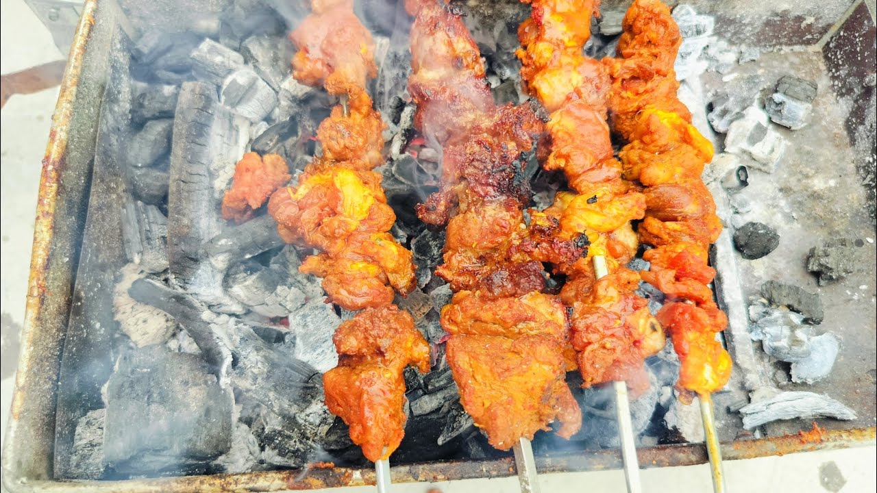 kashmiri seekh tujj|very easy barbeques| simple mutton seekh tujj - YouTube
