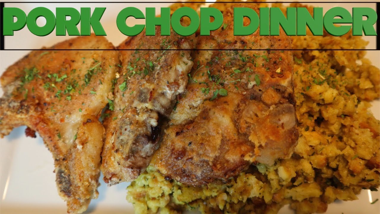 (Quick N Simple) Delicious Fried Pork Chop Dinner - YouTube