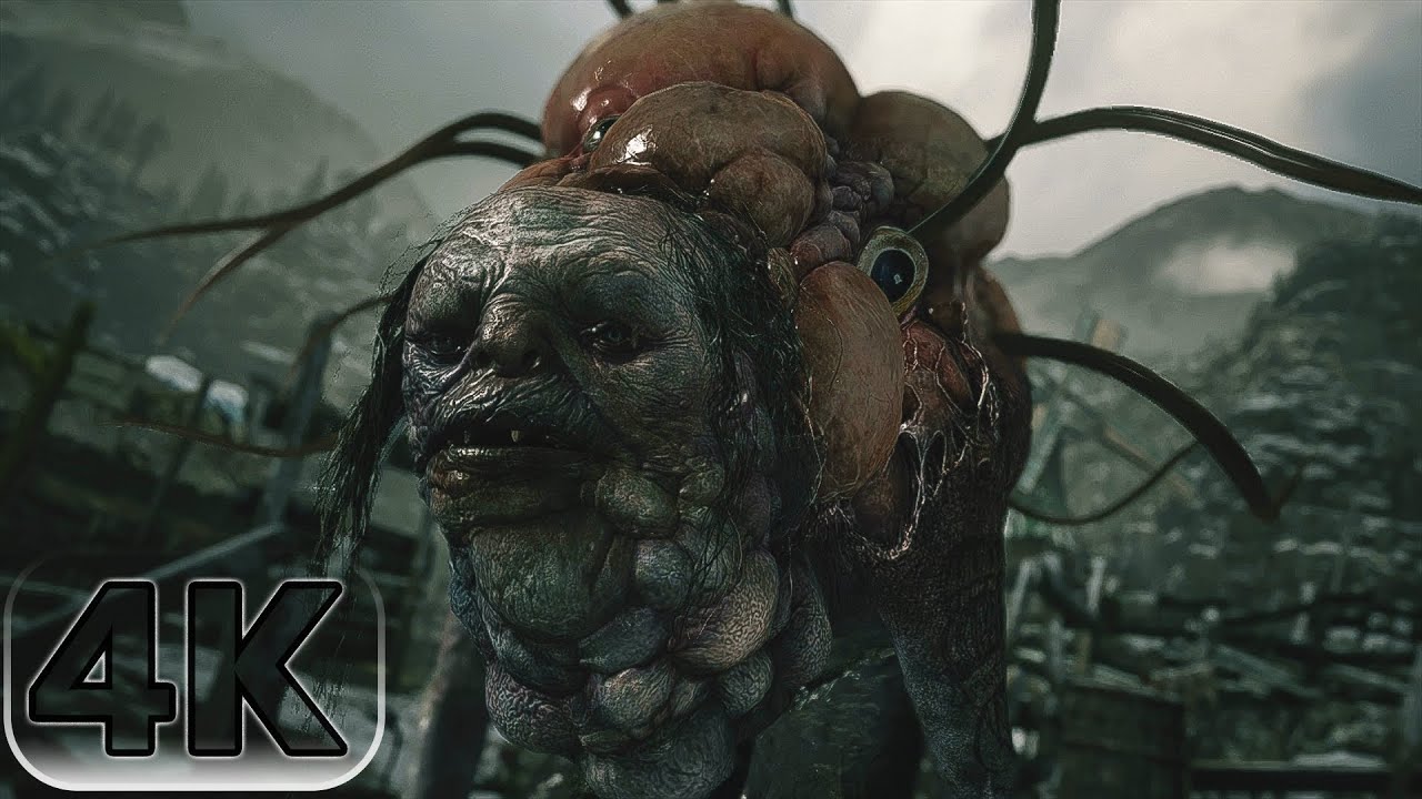 All Mutated Creature Scenes Resident Evil 8 Village Cinematic (RE8 ...