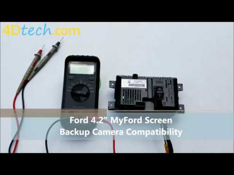 4.2" MyFord Screen - Backup Camera Compatibility Testing - YouTube