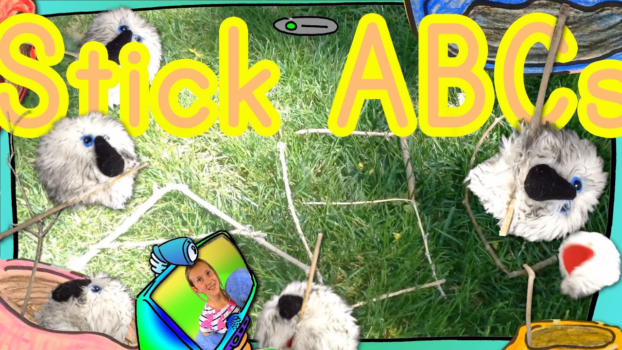 Stick with Your ABCs | Alphabet Song Made Out of Sticks - YouTube