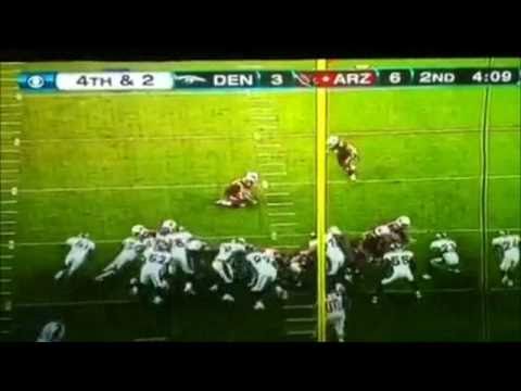 Jay Feely runs a fake field goal and scores a touchdown vs. Broncos ...