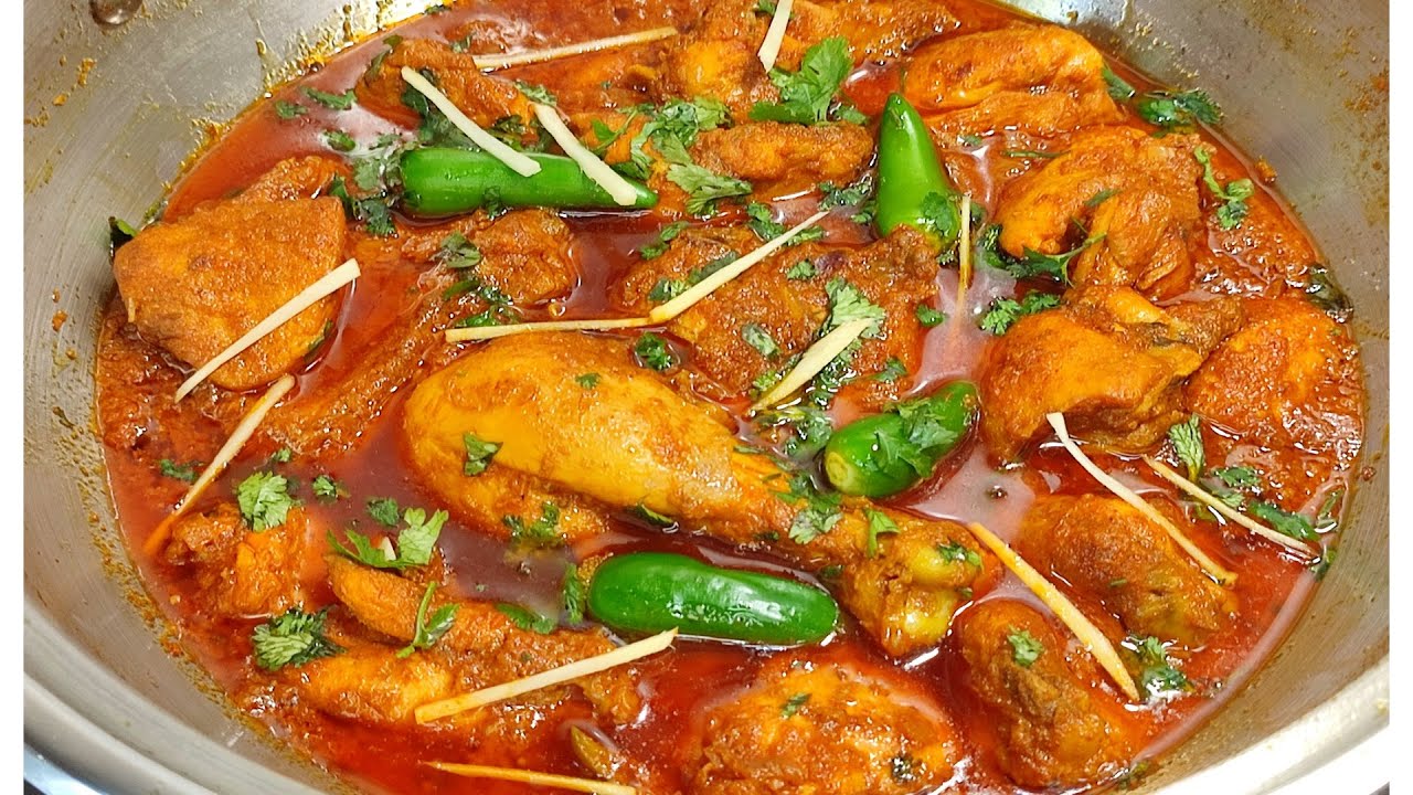 Chicken Tikka Karahi | Restaurant style | Bushra ka kitchen 2020 - YouTube