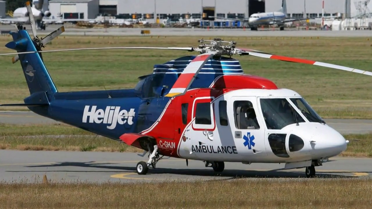 The beautiful Sikorsky S 76 "Spirit" helicopter - YouTube