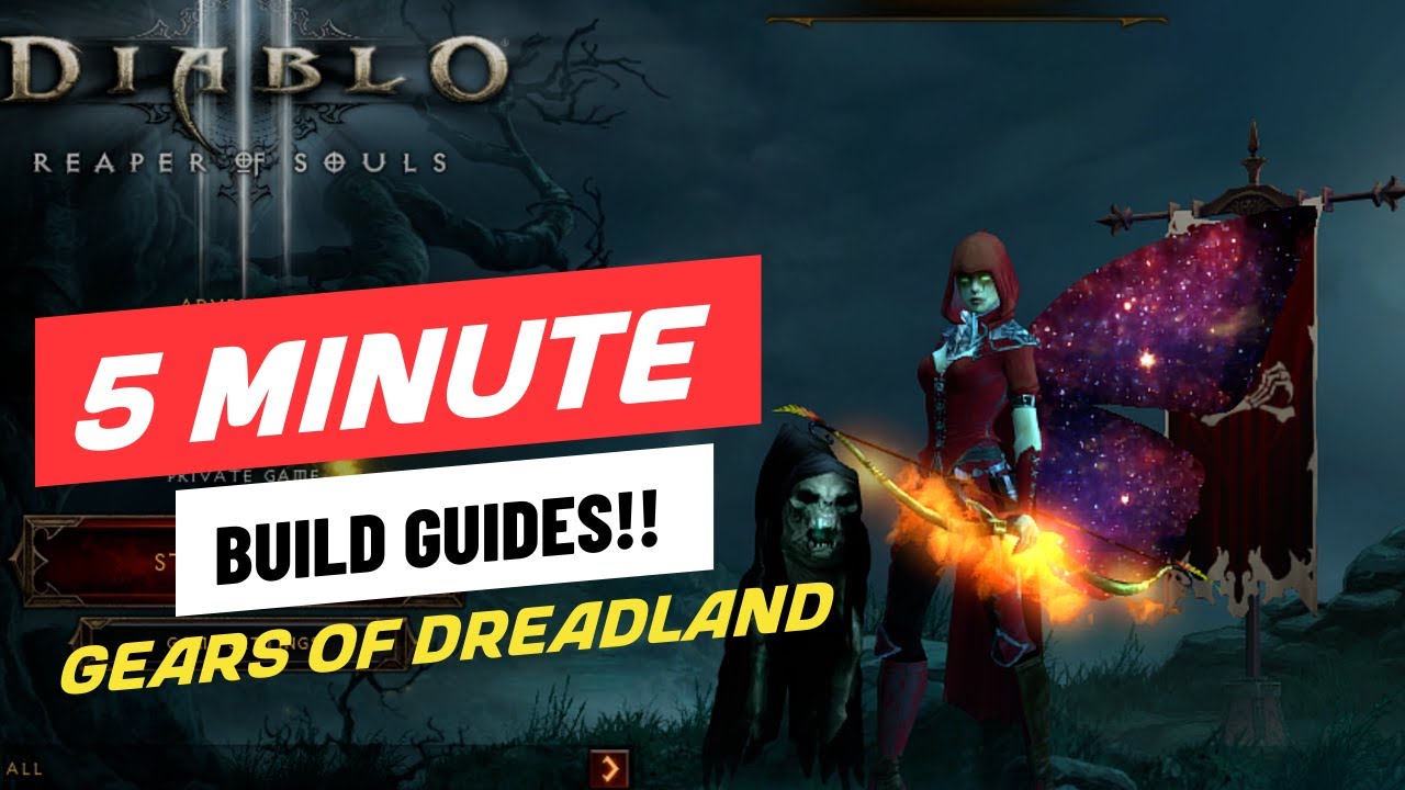 Diablo III 5 Minute Build Guide Gears of Dreadland - YouTube