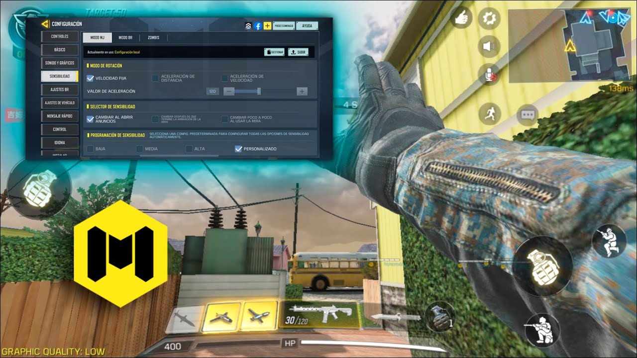 COMO SABER CUAL ES MI SENSIBILIDAD CODM?? 🤔 - YouTube