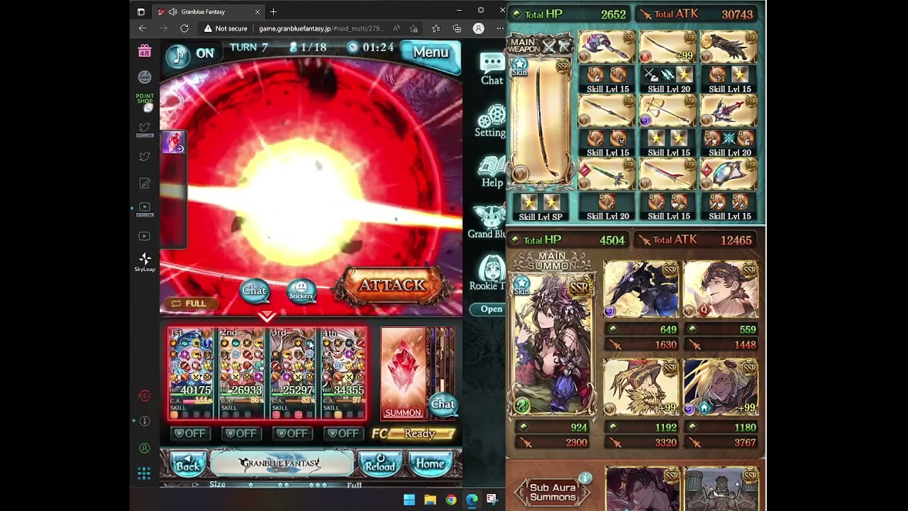 GBF earth kengo with arulumaya - YouTube