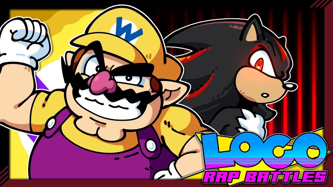 Wario vs. Shadow - RAP BATTLE! - YouTube
