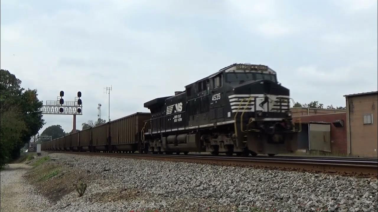 Railfanning Between Landis and Thomasville NC Featuring NS’s Geometry Train 9/18/2024 - YouTube