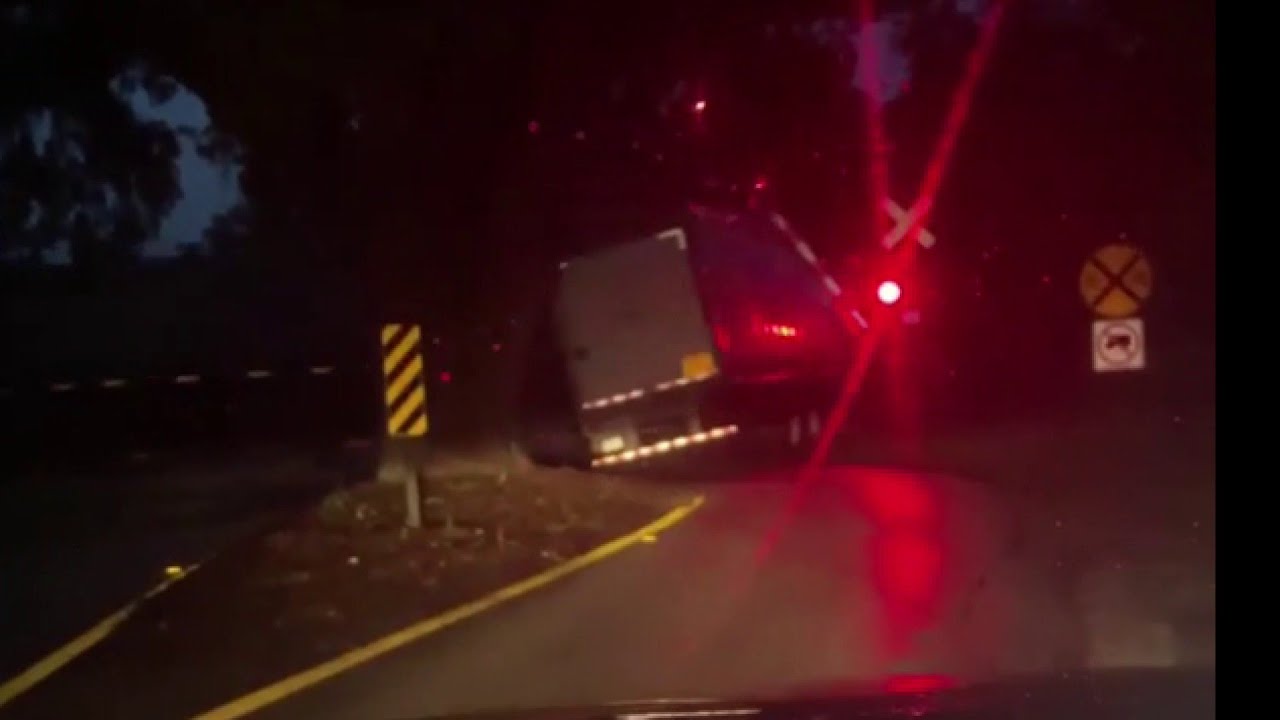 VIDEO: Train plows through semi at Marion County railroad crossing ...
