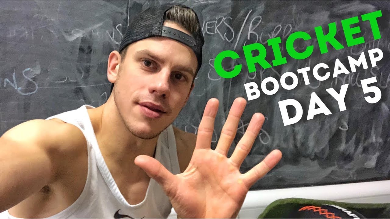 Cricket Training Bootcamp Day 5 - YouTube