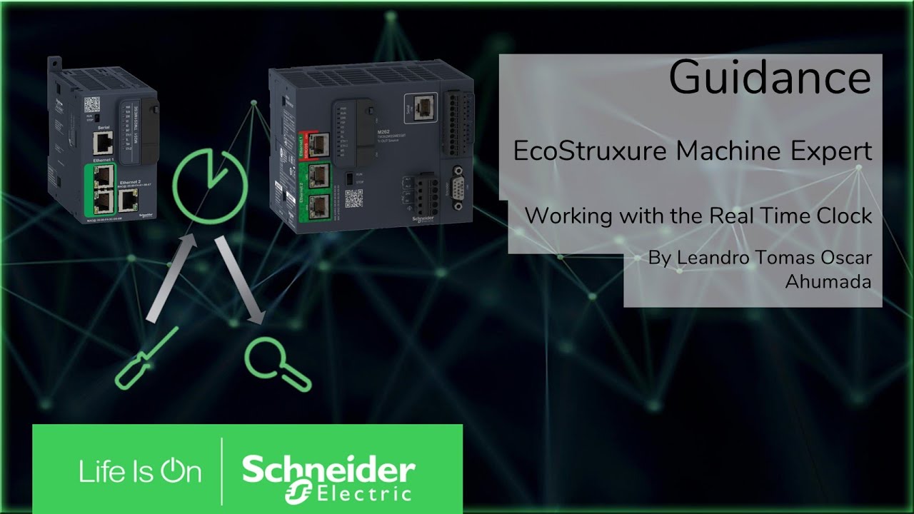 EcoStruxure Machine Expert How To Read Or Change The Actual Date EcoStruxure Machine Expert How To Read Or Change The Actual Date