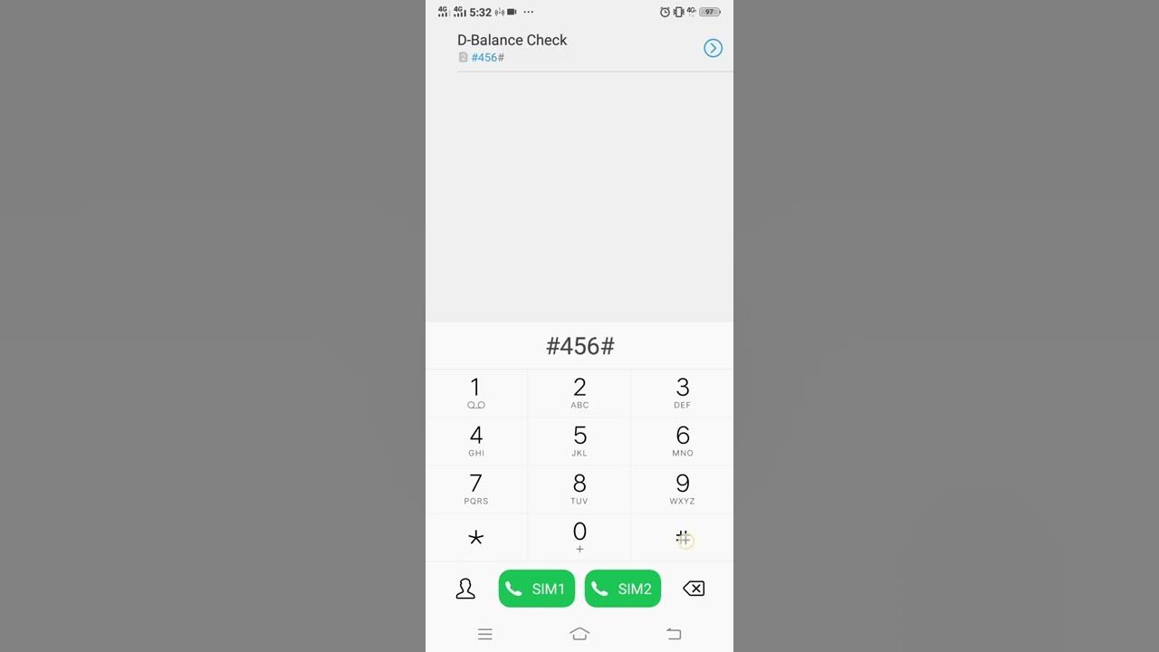 Dialog balance code | #dilalog |dialog balance check - YouTube