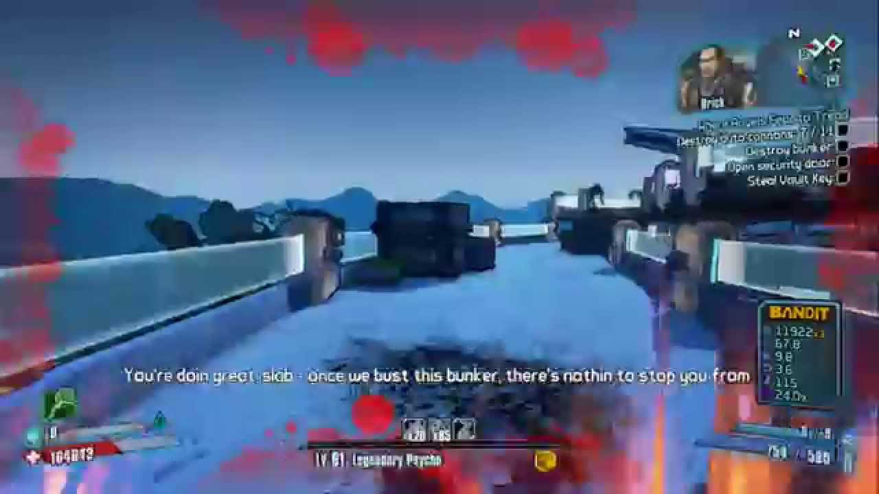 Borderlands 2 - Hellborn Krieg vs the Bunker - YouTube