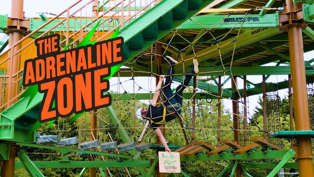 The Adrenaline Zone | Robin Hill Adventure Park - YouTube