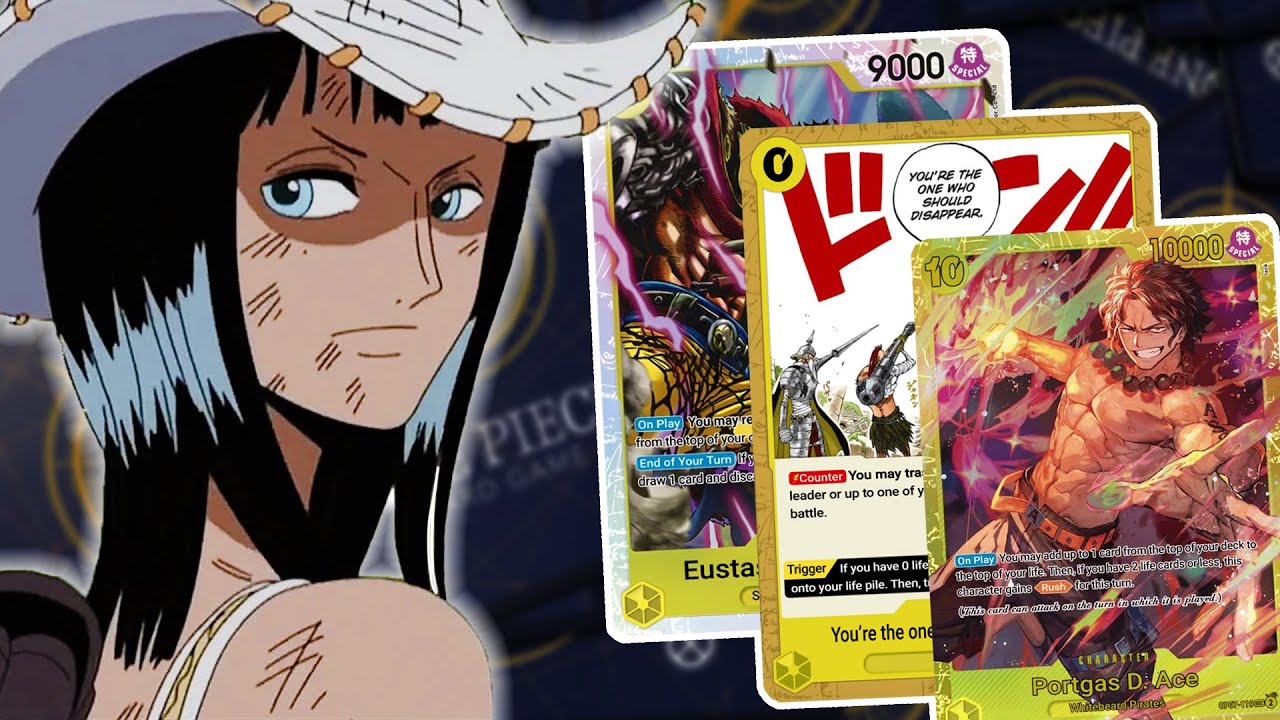 Banish, Burn & Heal with OP10 Nico Robin || One Piece Trading Card Game ...