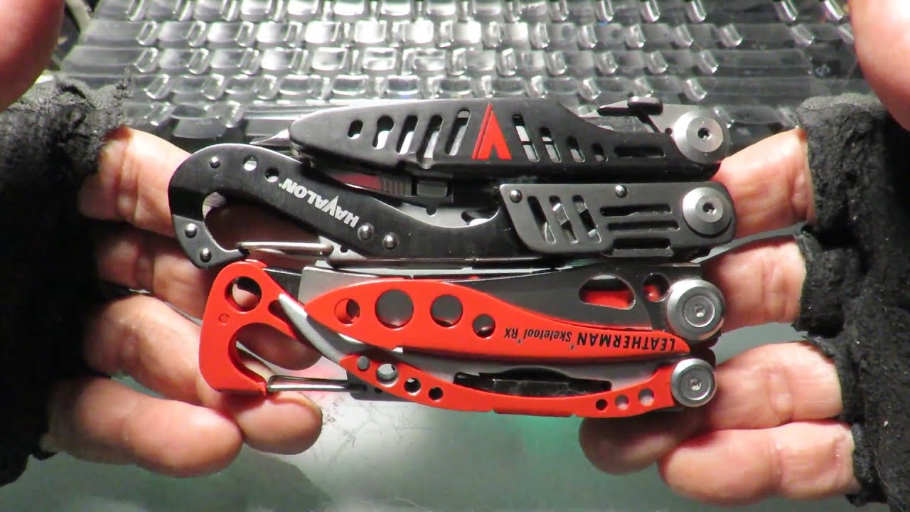 HAVALON Evolve compared to LEATHERMAN Skeletool [MT VOD] - YouTube