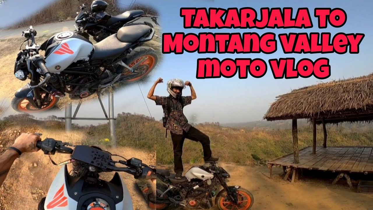 Takarjala to Montang valley moto vlog - YouTube