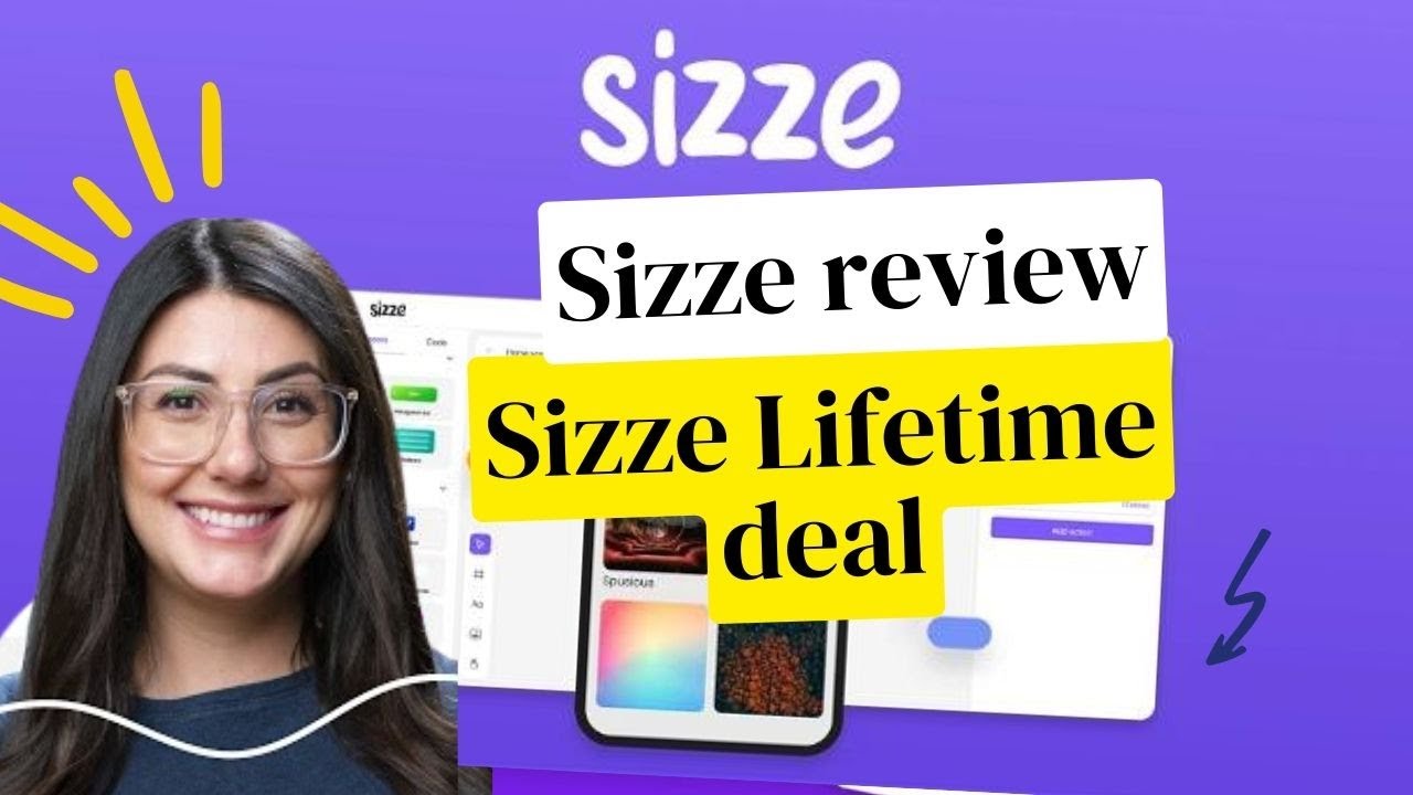 Sizze lifetime deal $59 on Appsumo - 90% off Sizze - YouTube