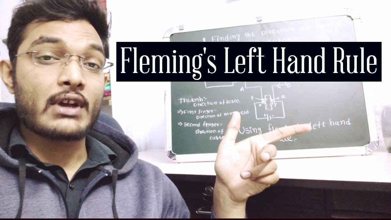 | CBSE | Class 10 | Fleming's Left Hand Rule | Electric Motor | Easiest ...