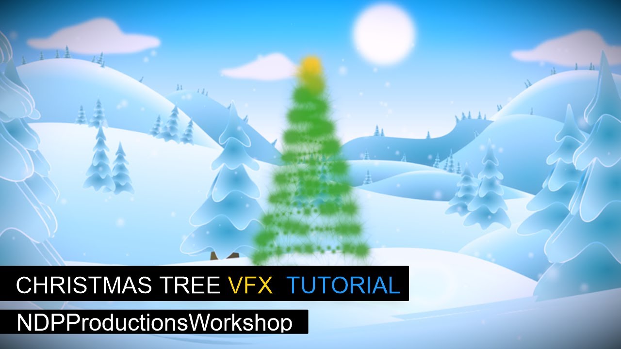 How to make a Particle Christmas Tree + FREE Presets | Hitfilm Express ...