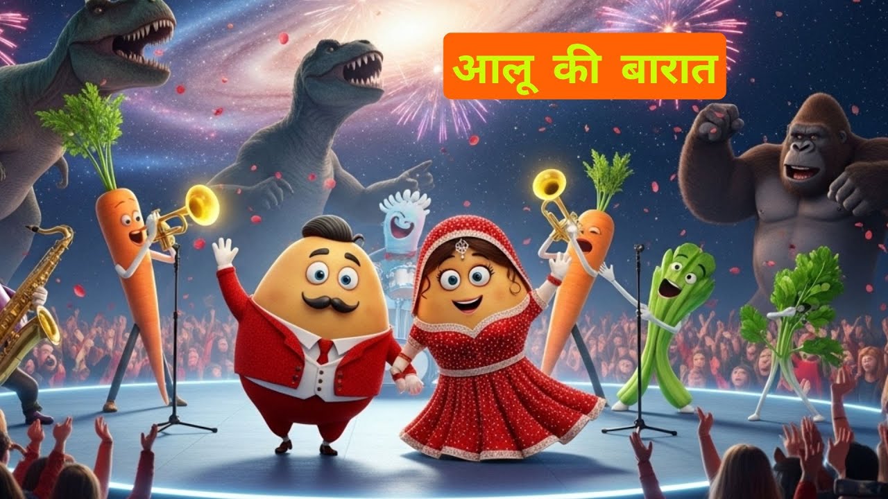 Aalu Ki Barat | Kids Hindi | Hindi Cartoon Video | आलू की बारात - YouTube