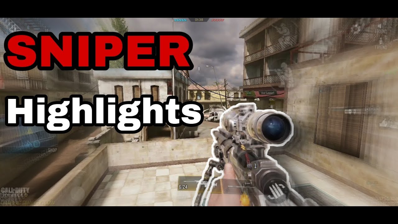 First CODM video | Gayahin si Woopiiee | Sniper Highlights - YouTube