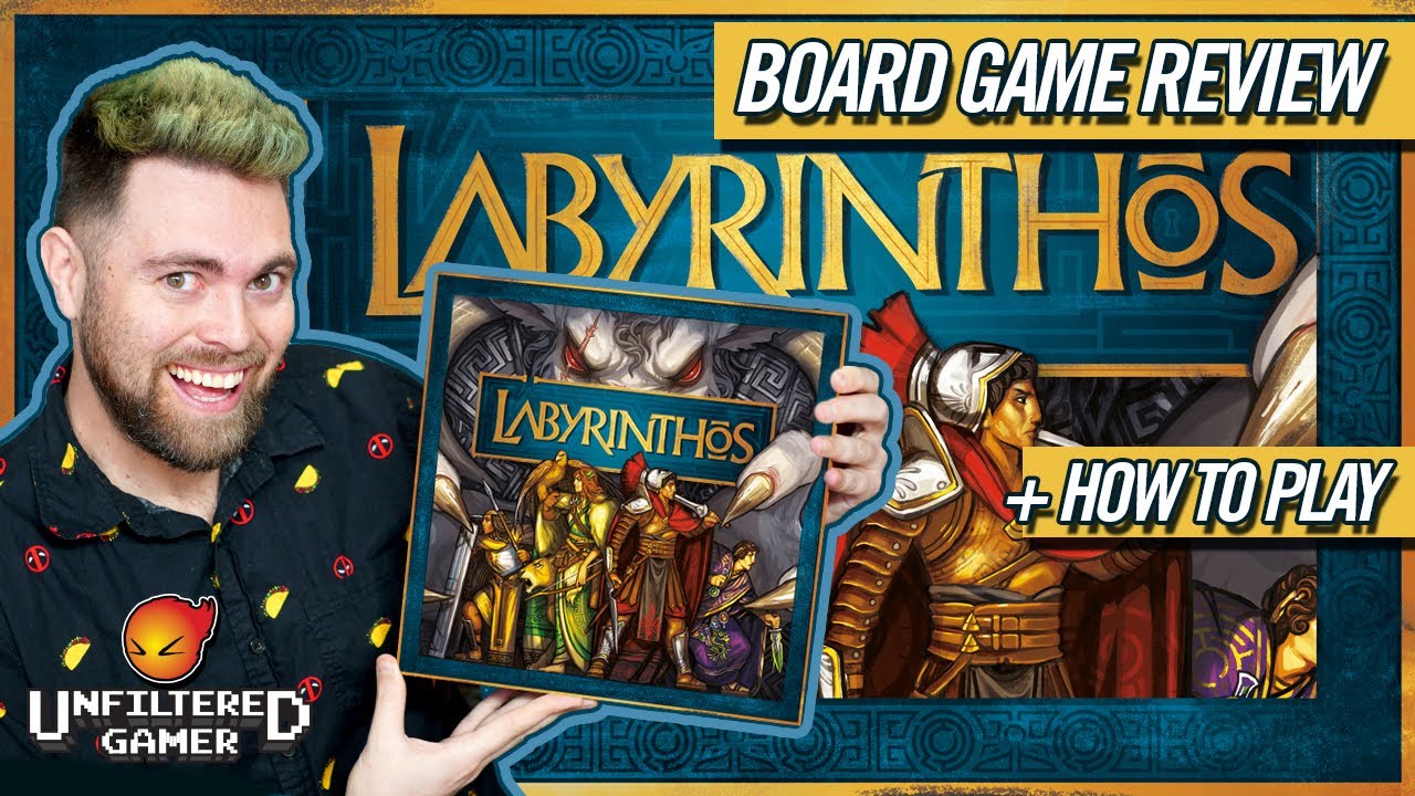Labyrinthos Board Game Review and Walkthrough - YouTube
