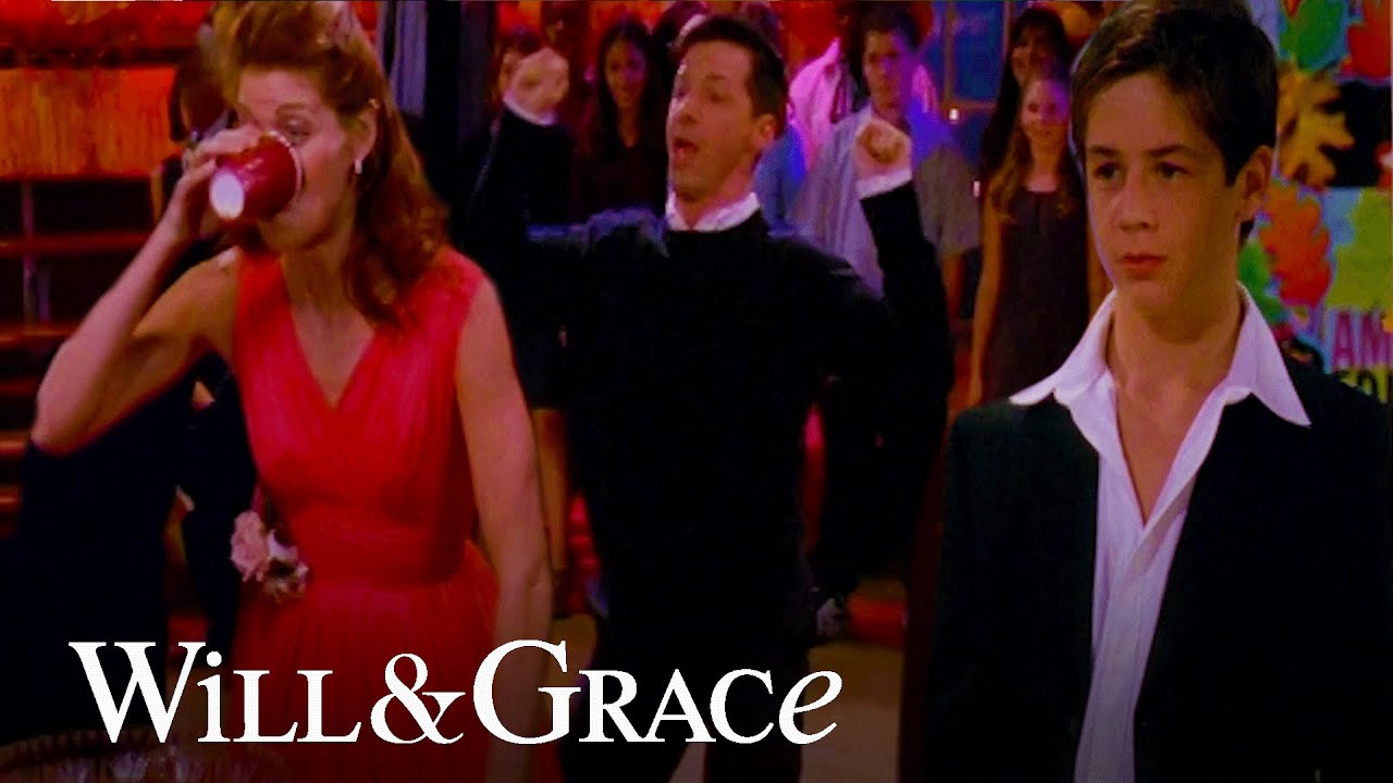 Jack and Grace Get Weird at Elliot's Prom | Will & Grace - YouTube