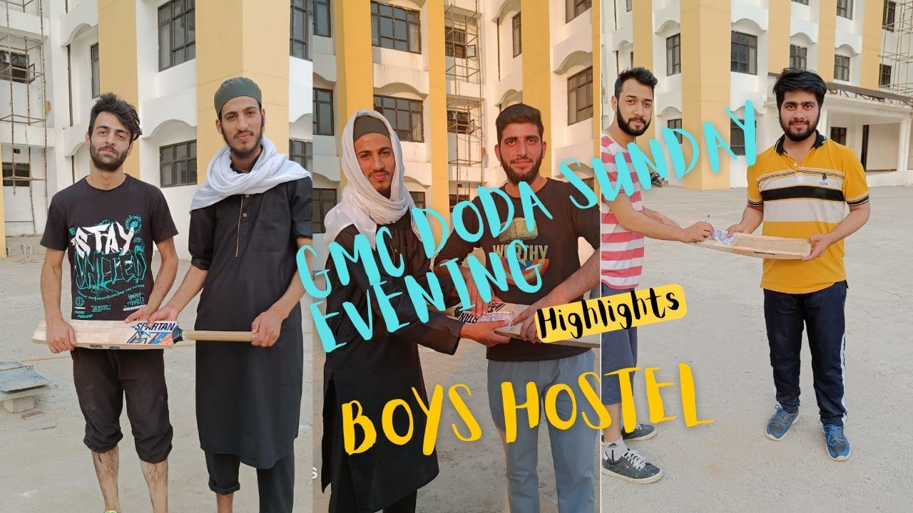 Gmc Doda | Sunday Evening Highlights-gmcd league|| Boys Hostel - YouTube