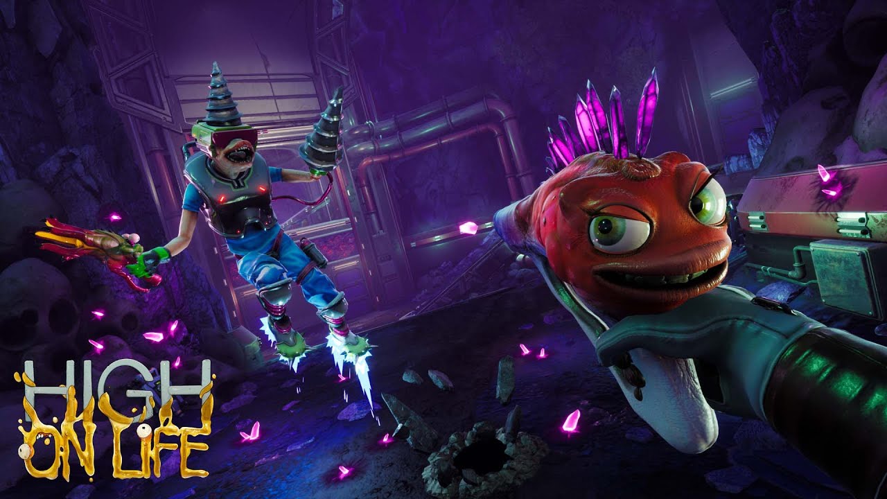 Playing High On Life For The First Time - Gameplay Part 1 - OMG What Is ...