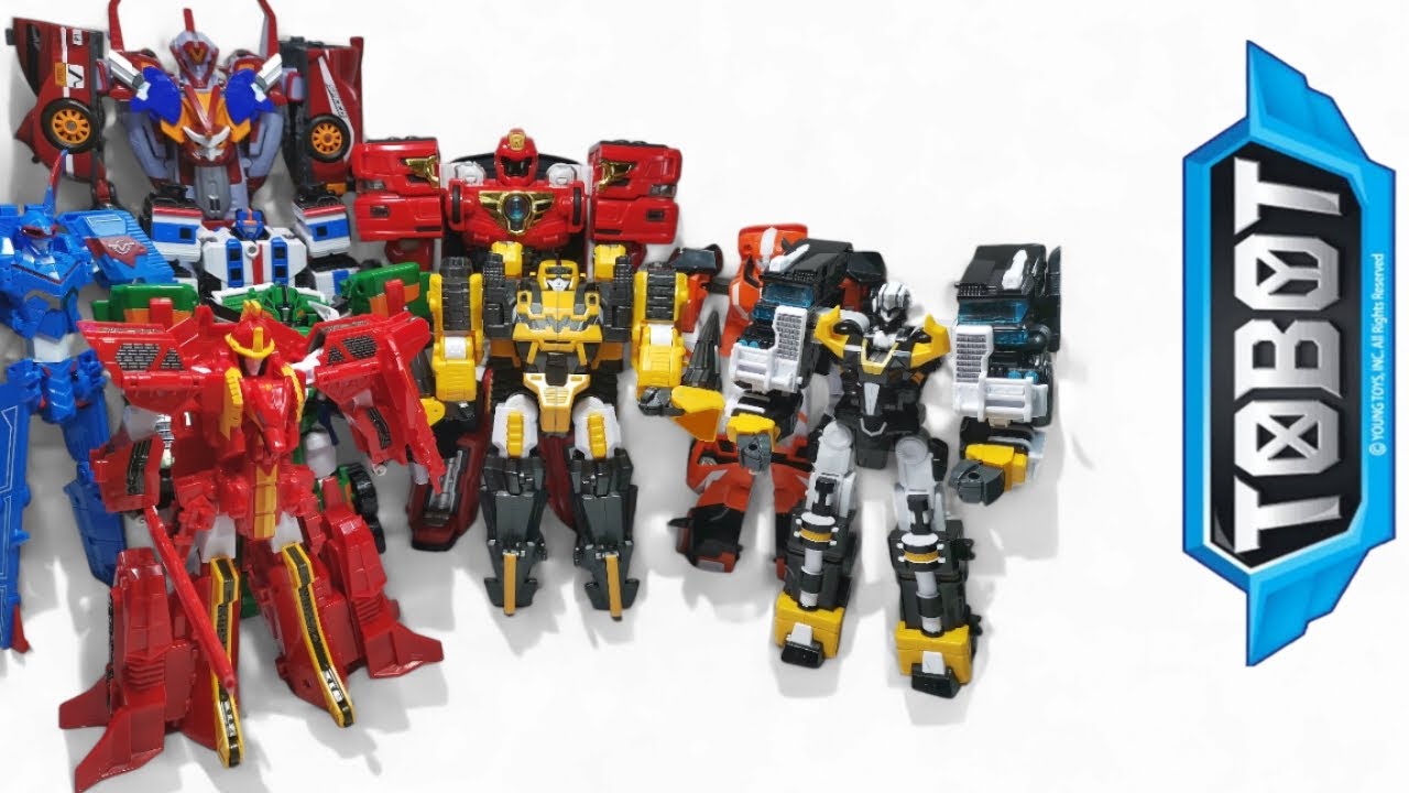 Tobot Galaxy Detective Toys Master V, Big Trail, Beast, Commander 또봇 ...