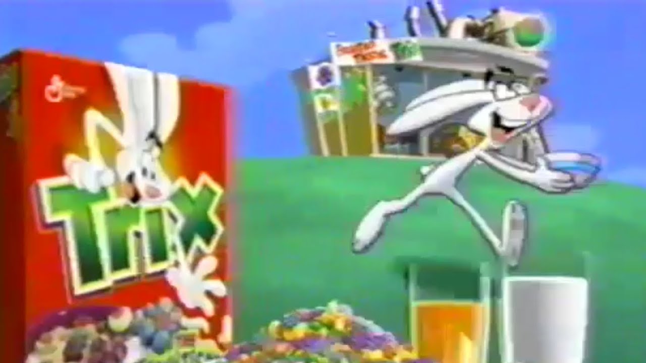 2000 Fruitier Tasting Trix Cereal Commercial - YouTube