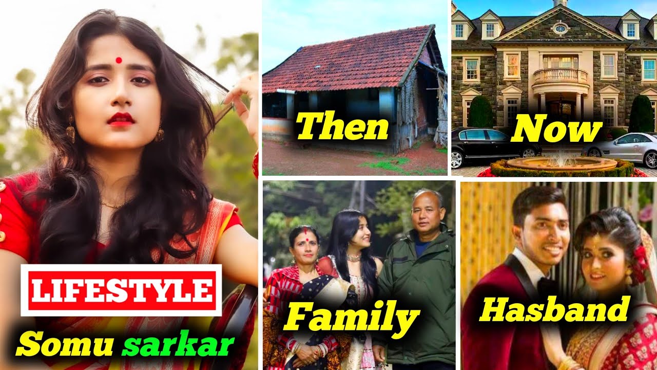 Somu Sarkar Lifestyle 2022 // Godhuli Alap Serial Actress Somu Sarkar ...