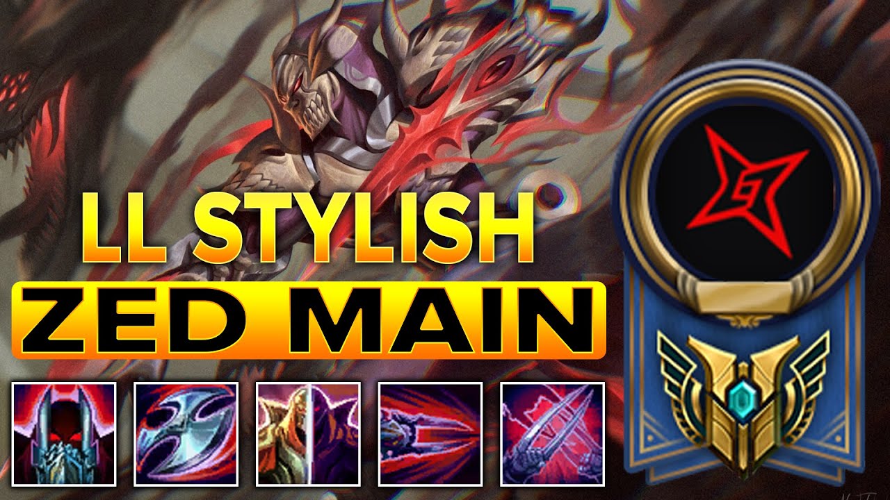 LL Stylish Zed Montage 2023 - Best Zed Plays Season 13 - YouTube