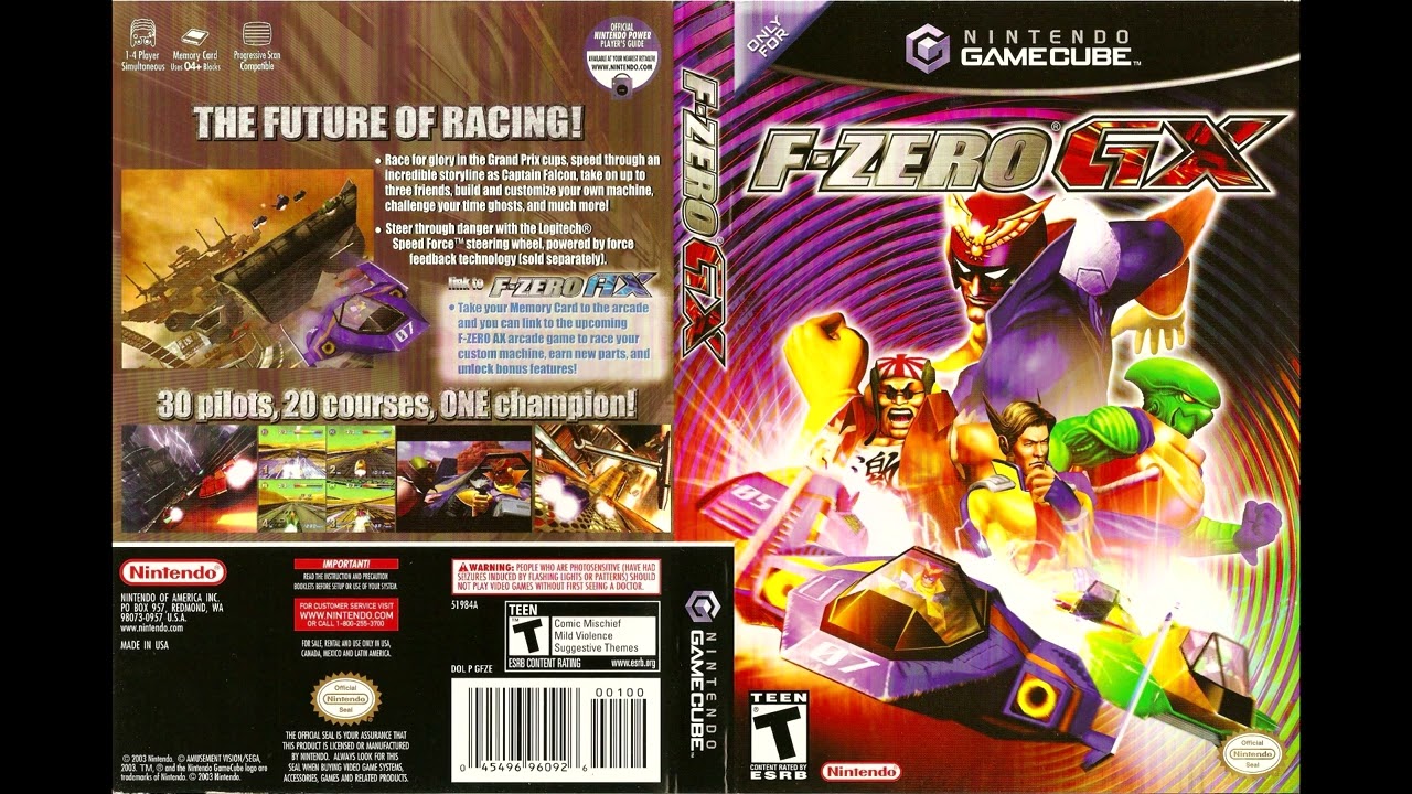 F-Zero GX - "Finish To Go" - Finish/Results (With Announcer) - YouTube
