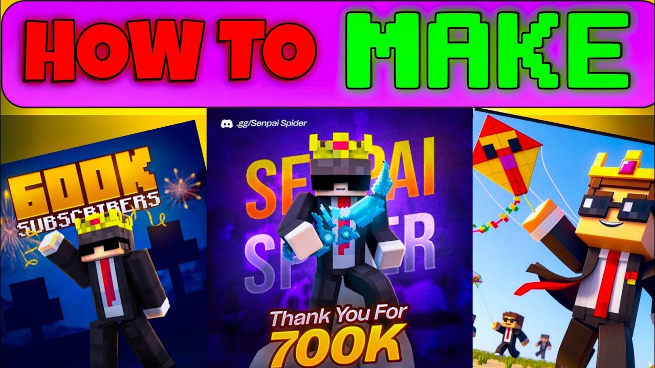 How to Make 3D LOGO like SenpaiSpider in Mobile 📱 @SenpaiSpider - YouTube